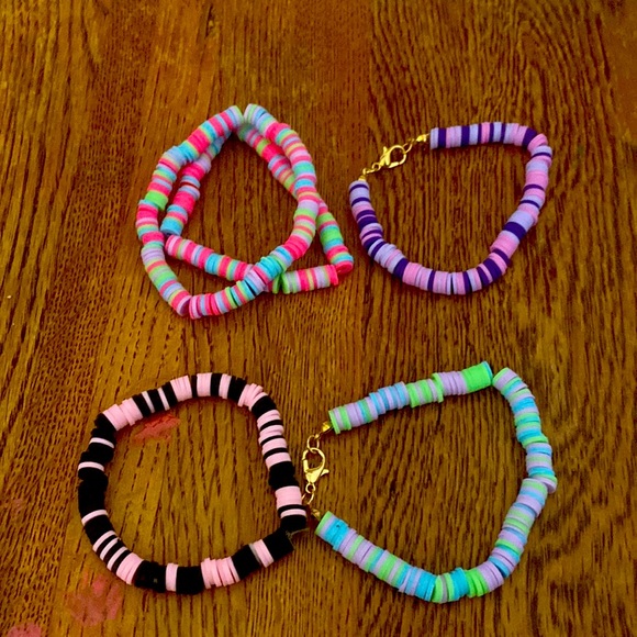 Accessories | These Are Clay Bead Braclets And Are The Right Size For ...